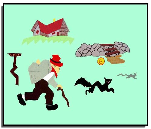 There Was a Crooked Man Storytelling Felt Set